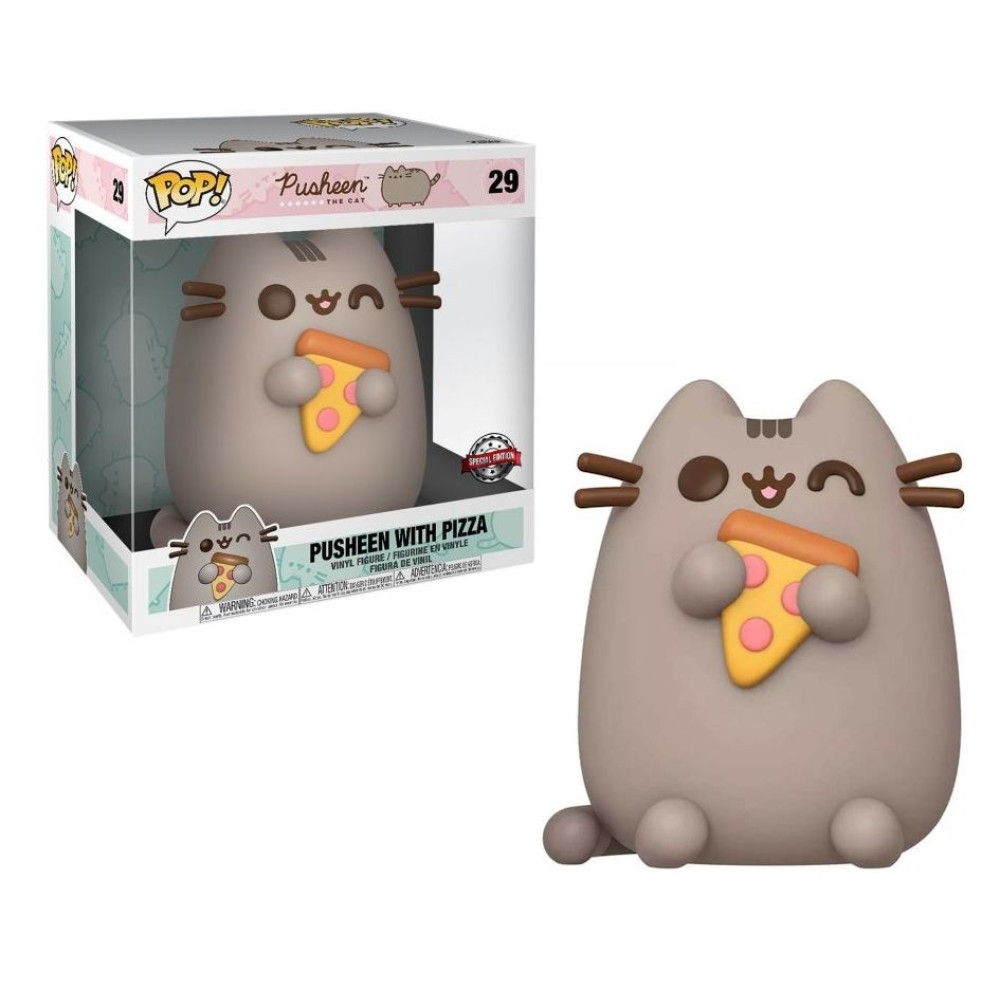 Animation : Pusheen (029) Pusheen (With Pizza) (10inch)