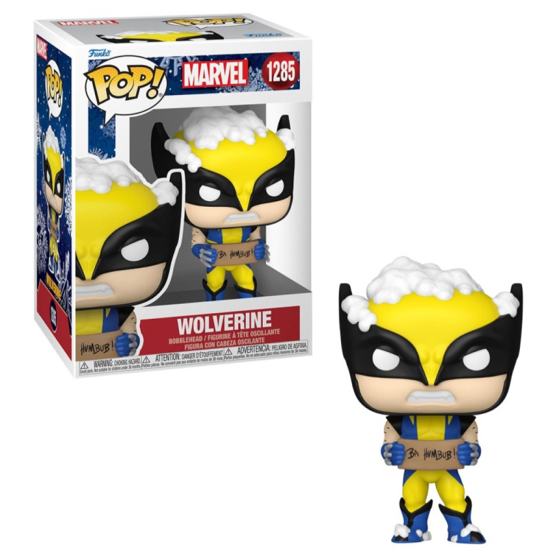 Marvel : Marvel Holiday Wolverine Funko POP! - Snow on Head ...
